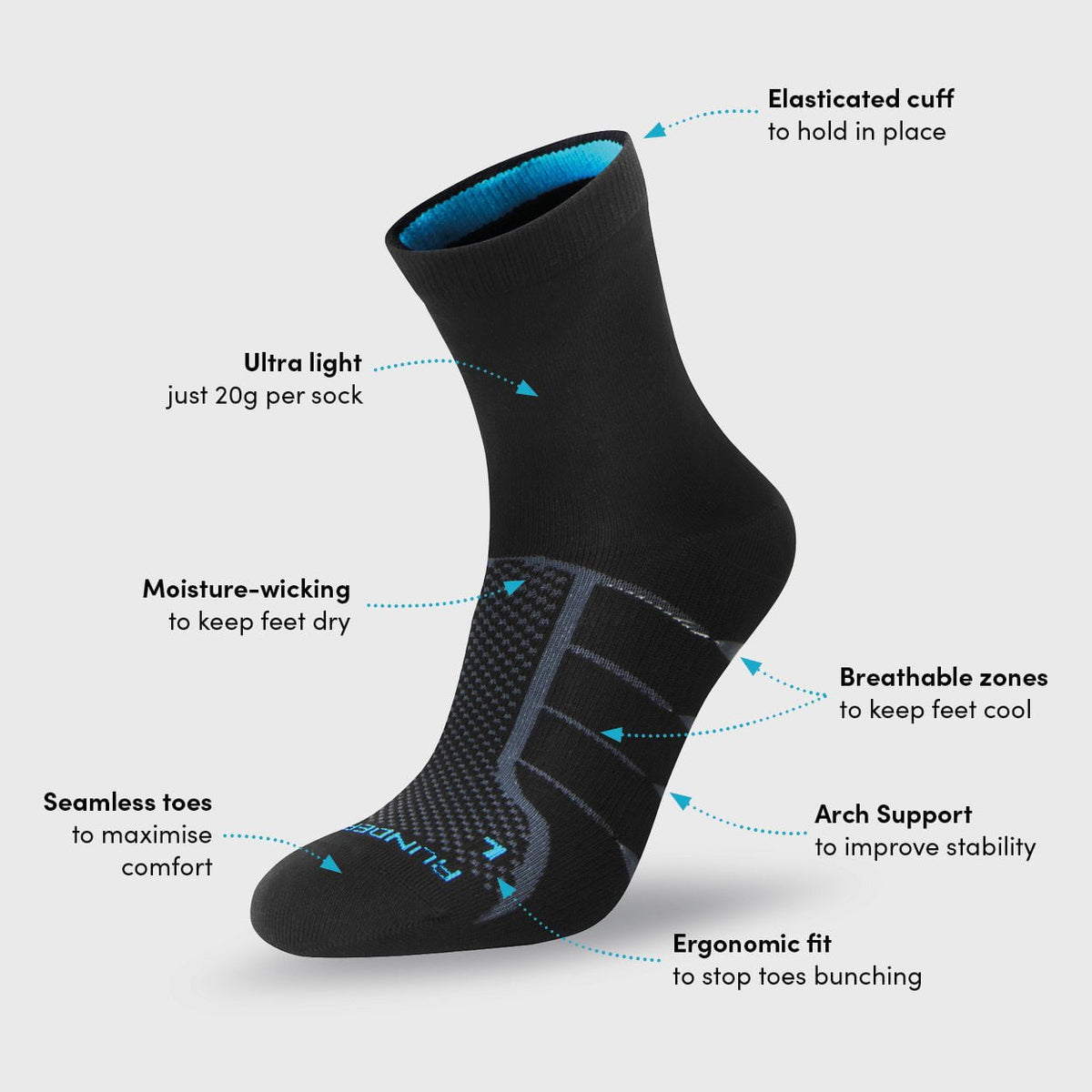Ultra-Light Socks – Runderwear.com
